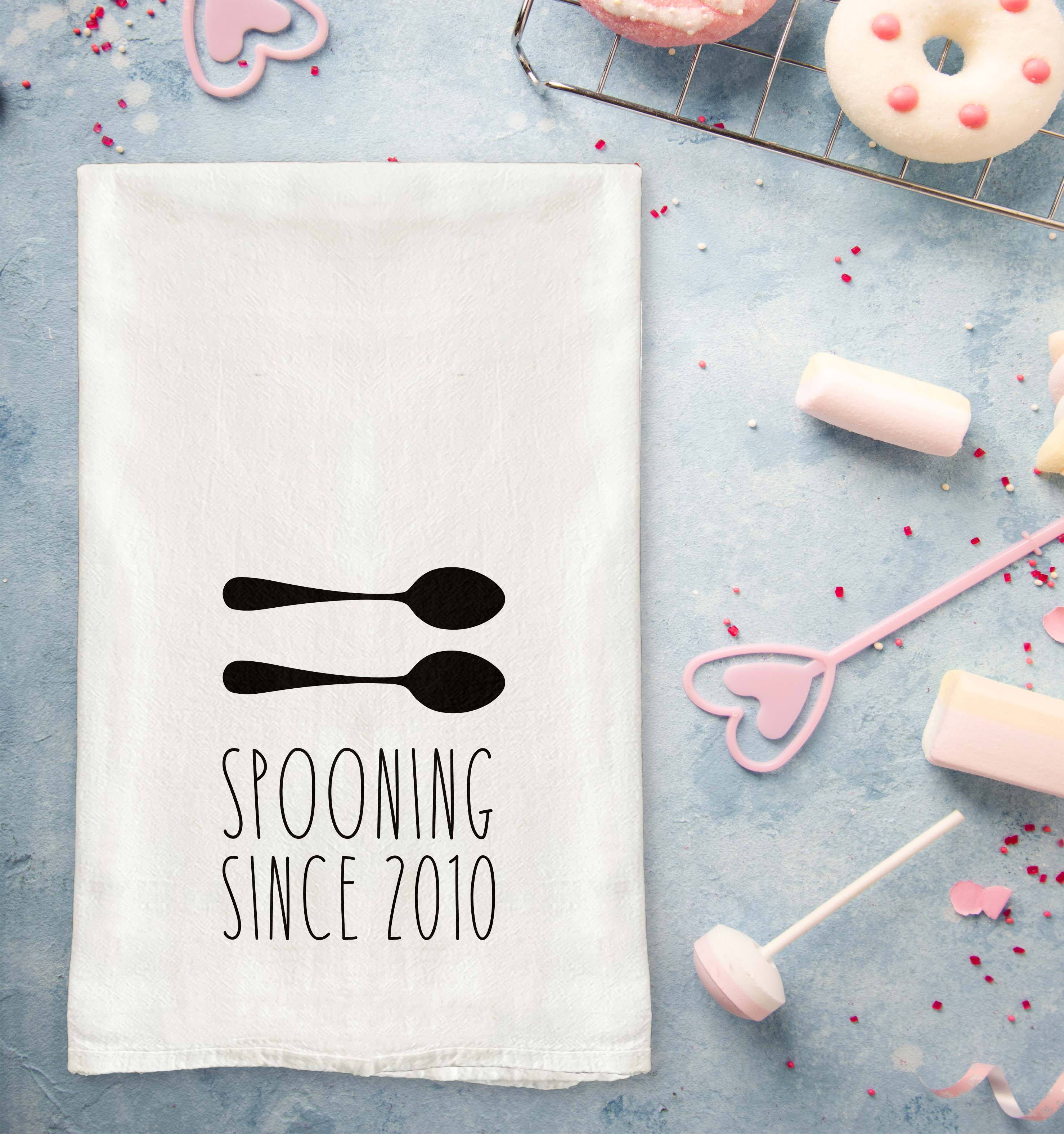 Custom Spooning Since Towel | Me Happy You Happy Designs
